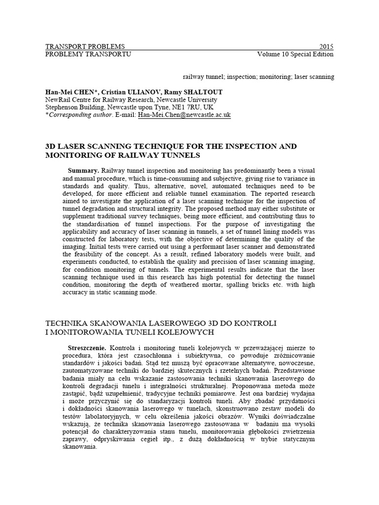 3d Lasser Scanning | PDF