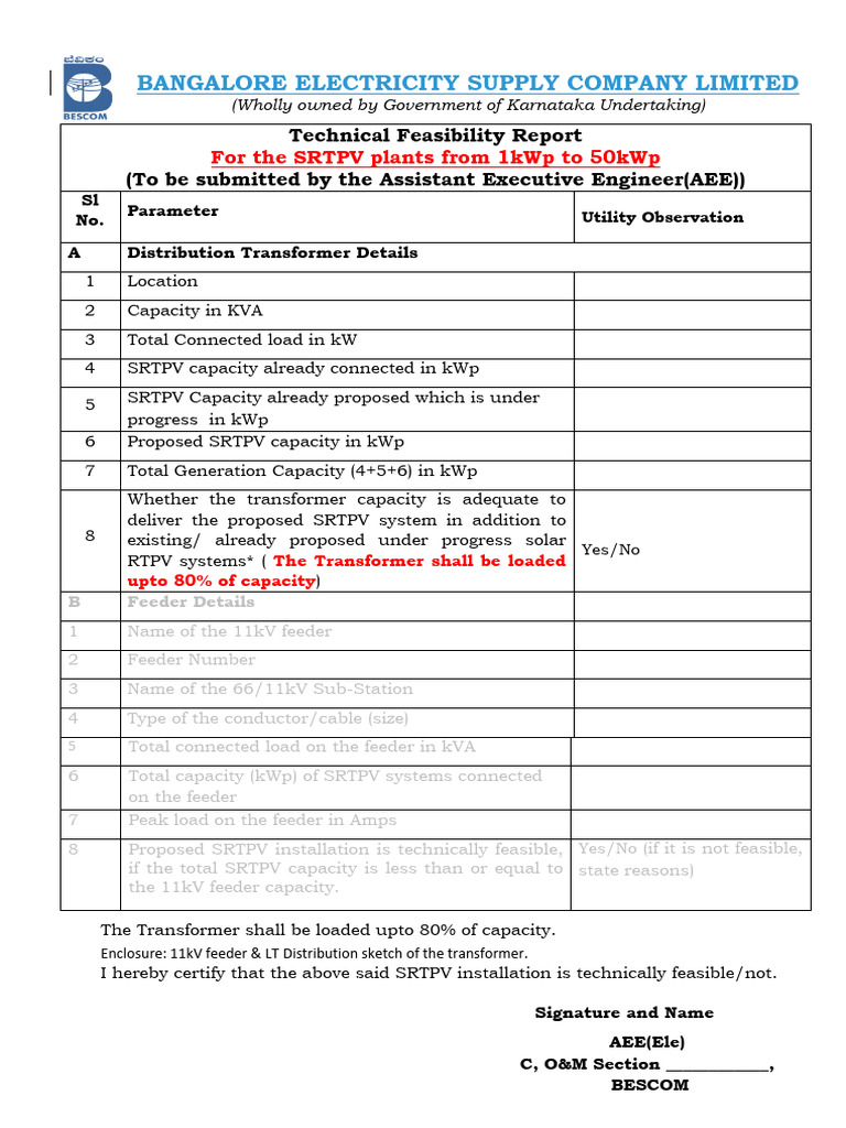 Technical Feasibility Report 1 | PDF | Transformer | Technology ...