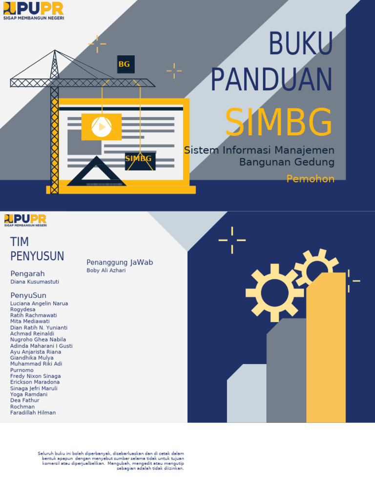 Tutorial Pemohon SIMBG PBG SLF Baru | PDF