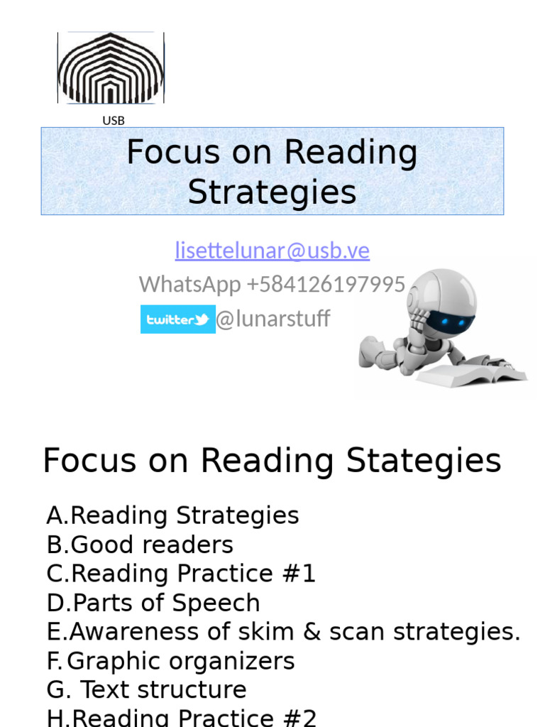 Focus On Reading Stategies | PDF