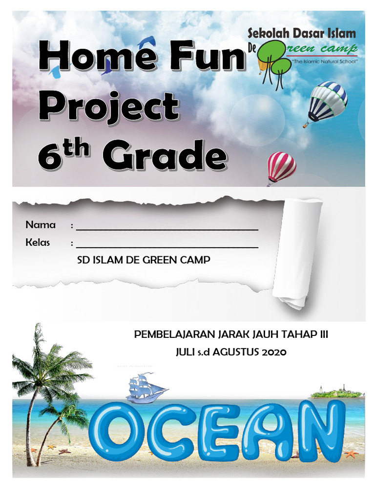 Home Fun Project Kelas VI | PDF