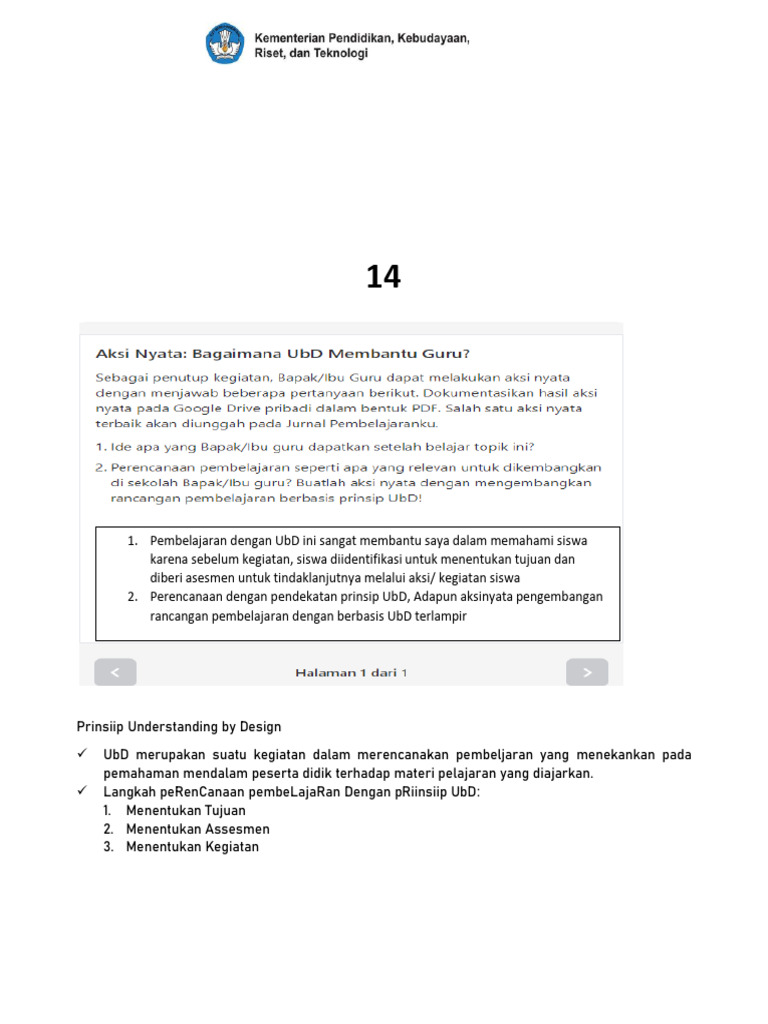 14-Tugas Anni-Bagai Mana UbD Membantu Guru | PDF