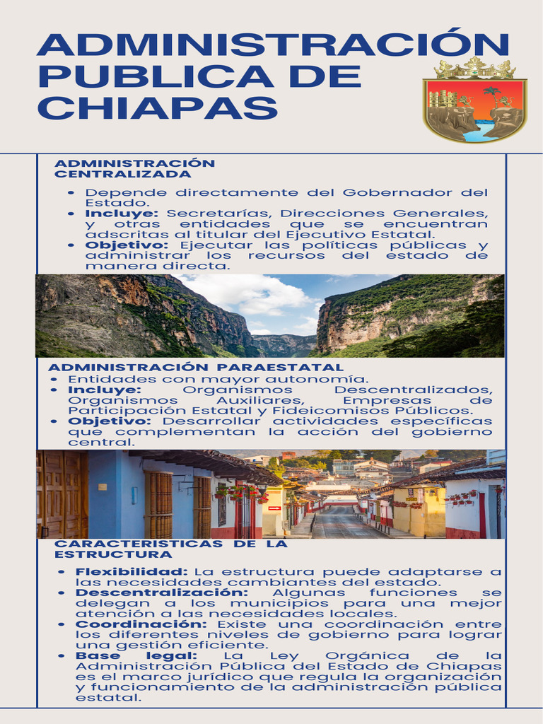 Administracion Publica de Chiapas | PDF