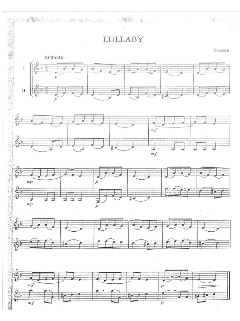 Lullaby | PDF