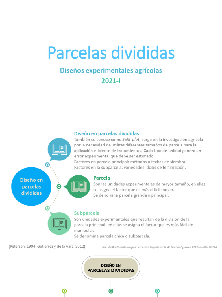 Parcelas Divididas | PDF | Experimentar | Conocimiento administrativo