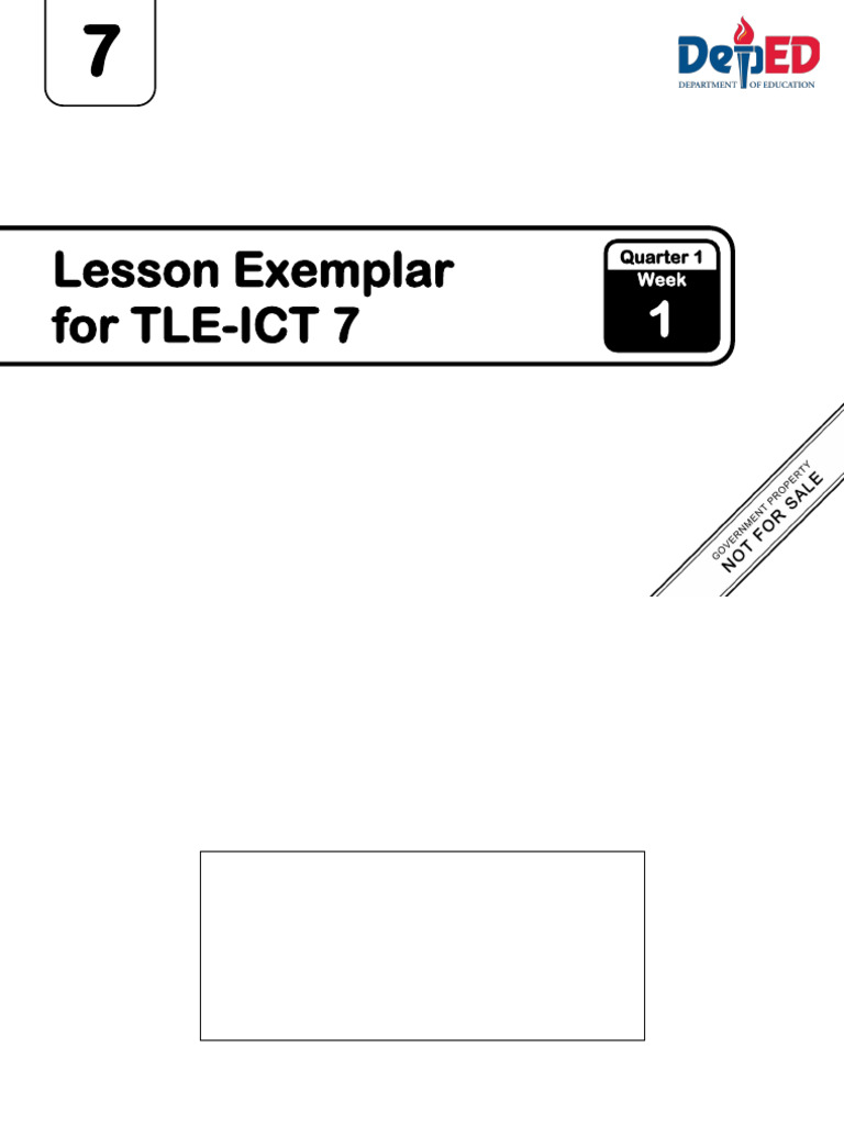 LE-TLE-ICT7 W1 v2 | PDF