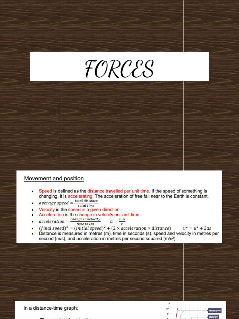 FORCES | PDF