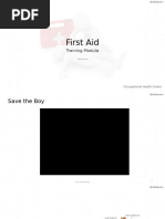 Basic First Aid Red Cross | PDF | First Aid | Cardiopulmonary Resuscitation
