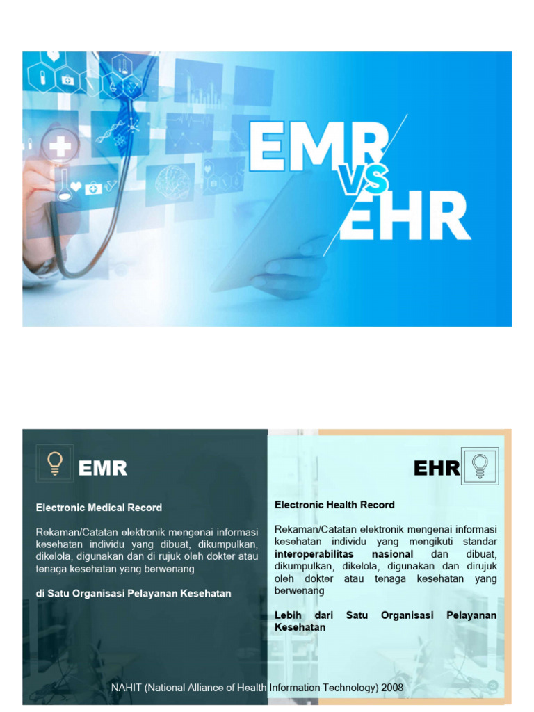 Perbedaan Emr Dan Ehr | PDF