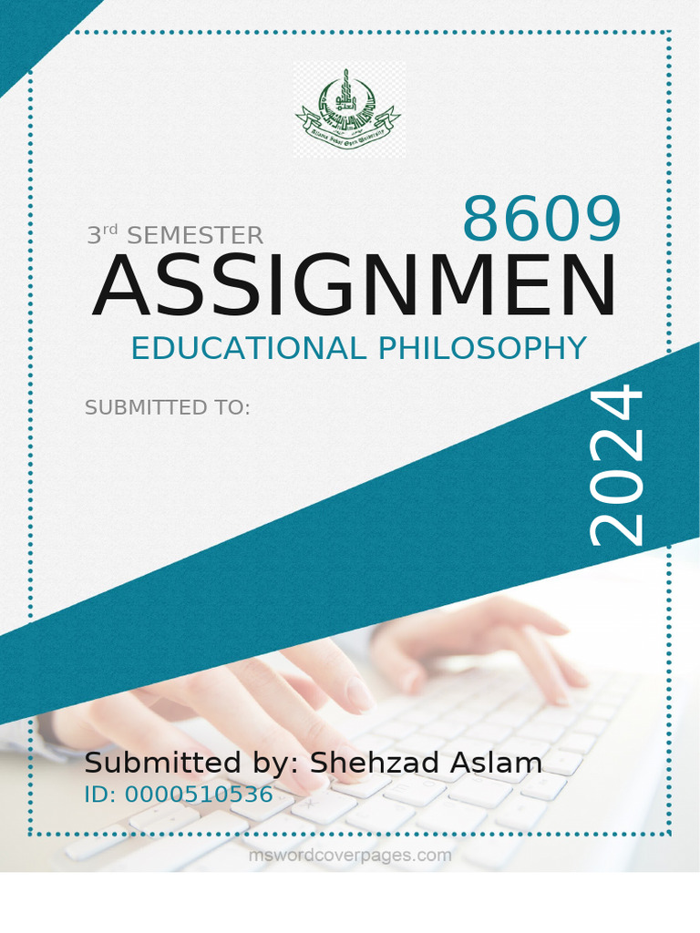 8609 Assignment 02 | PDF