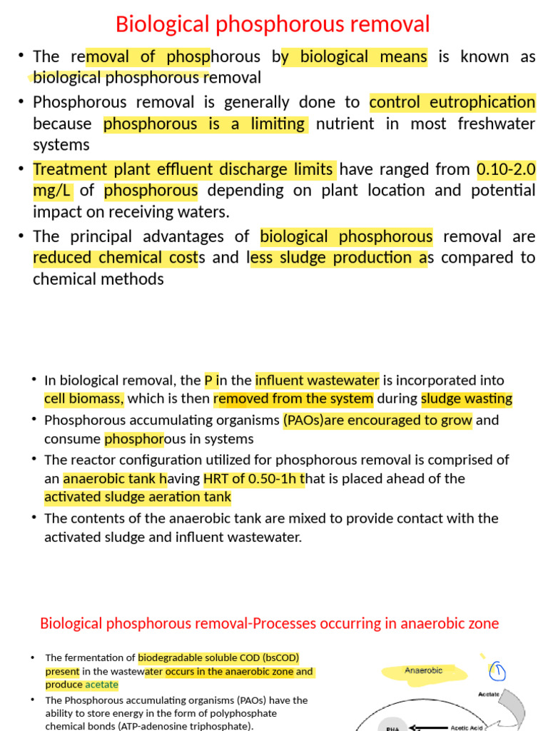 Module 1 Phosphate Removal | PDF