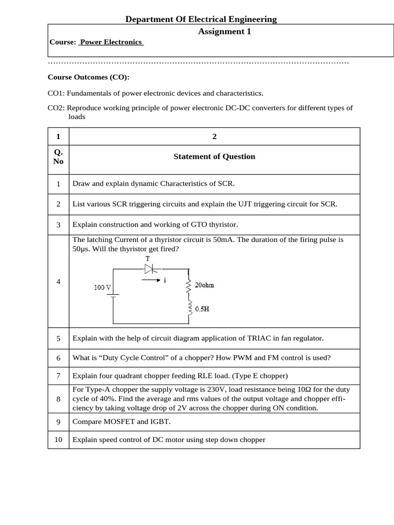 Assignment 1 PE | PDF