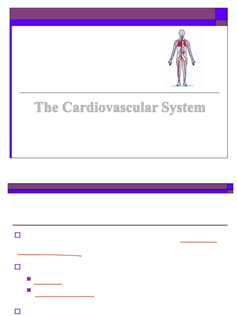 The Cardiovascular System: © 2009 The Mcgraw-Hill Companies, Inc. All ...