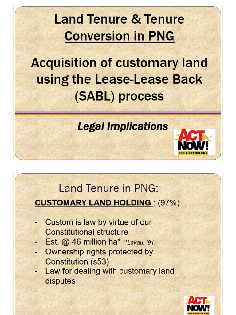 AN Presentation SABL | PDF