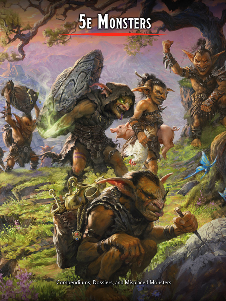 DND 5e Monsters - Monstrous Compendiums, Dossiers and Misplaced ...