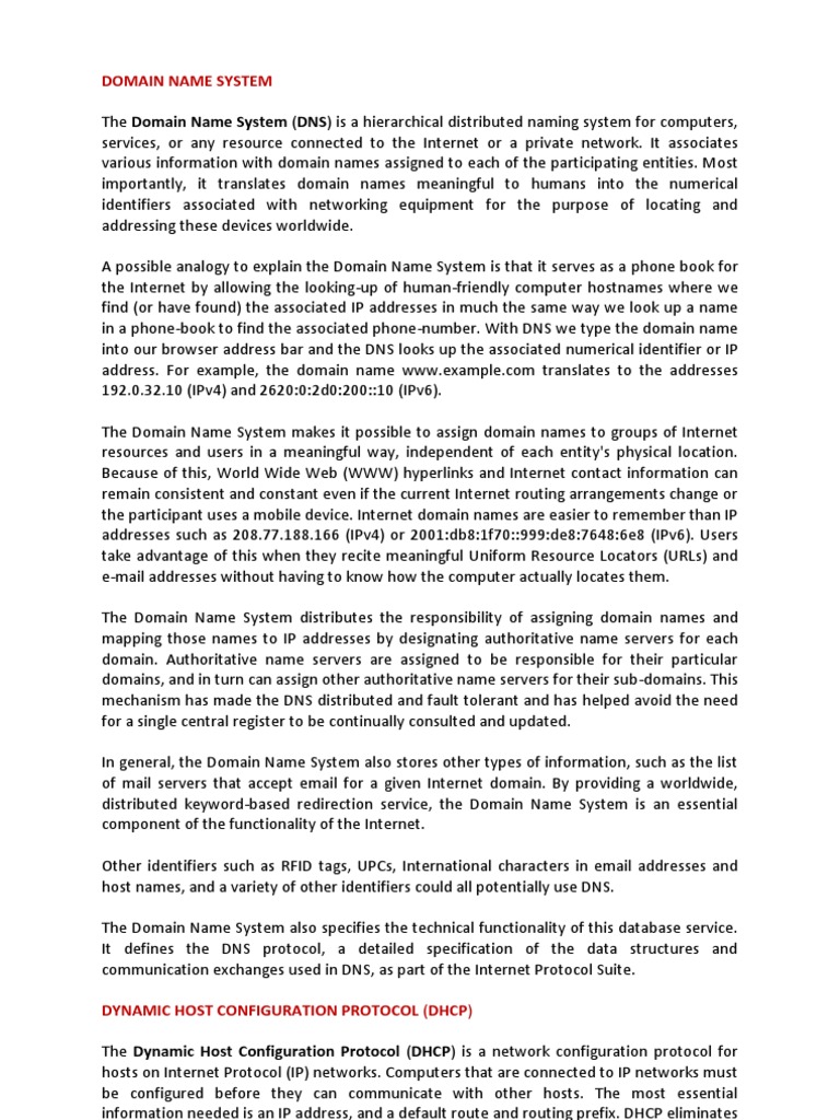 Domain Name System | PDF | Hypertext Transfer Protocol | Domain Name System