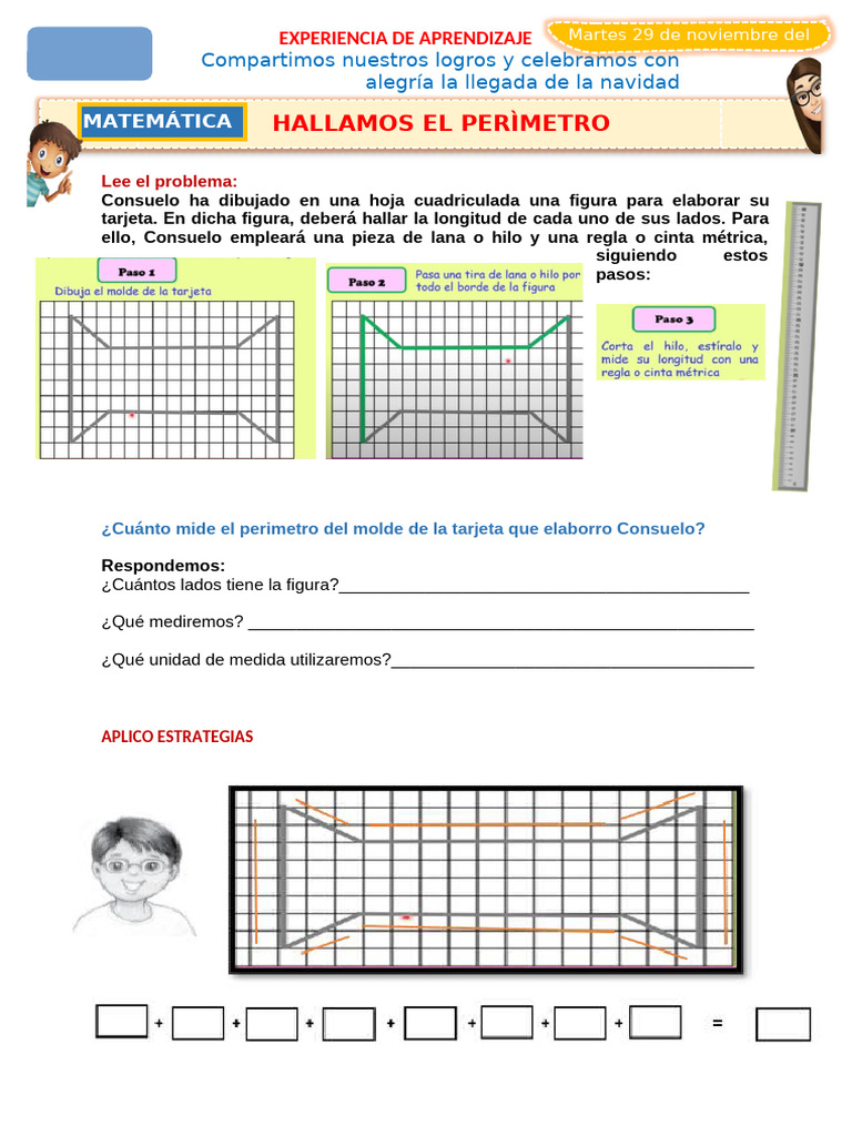 01 - FICHA HALLAMOS EL PERÌMETRO | PDF