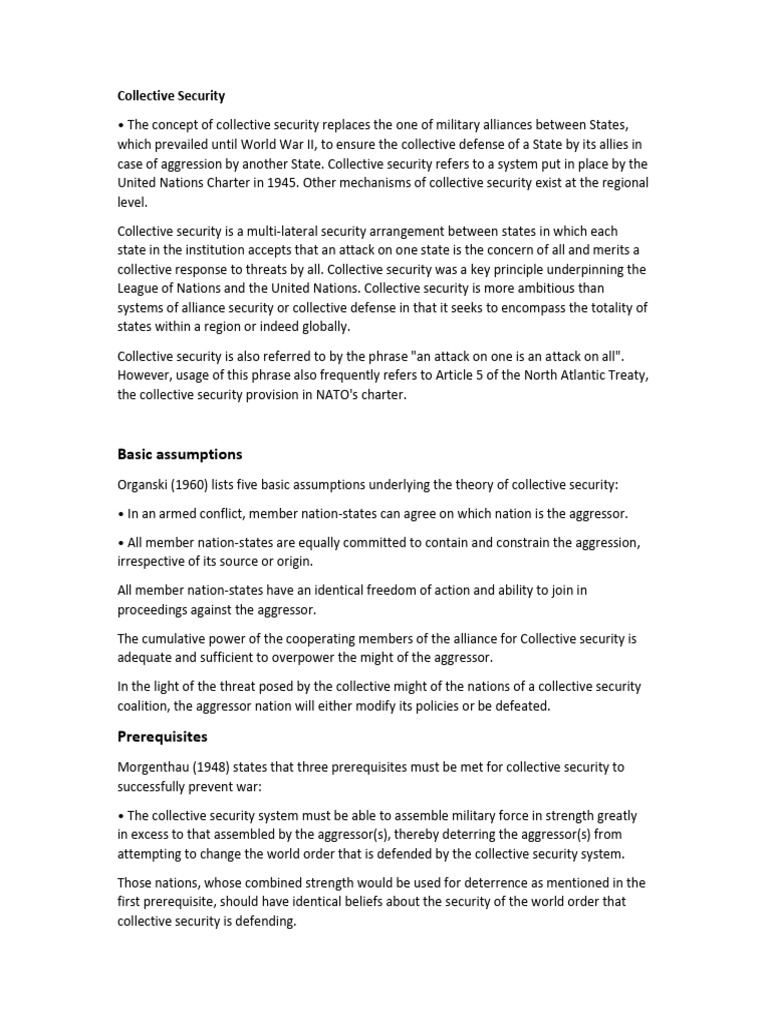 Collective.security | PDF