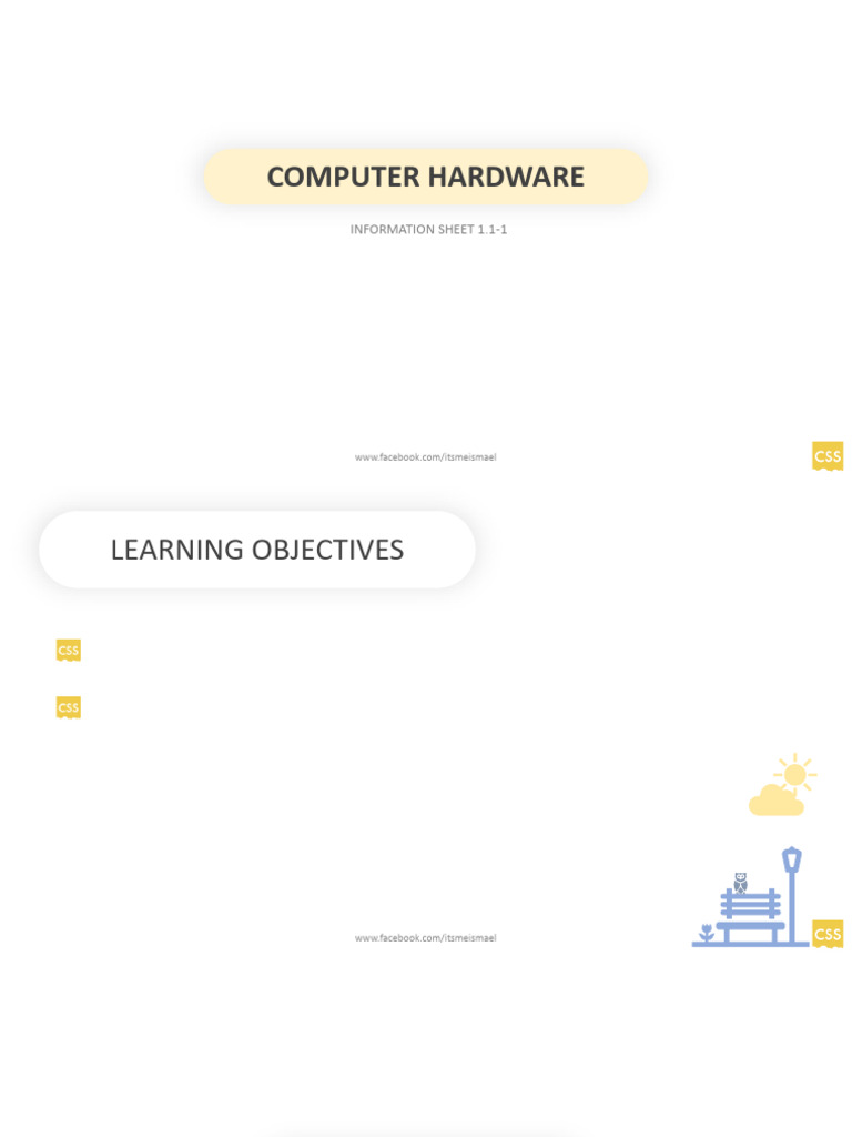 1.1-1 Computer Hardware | PDF