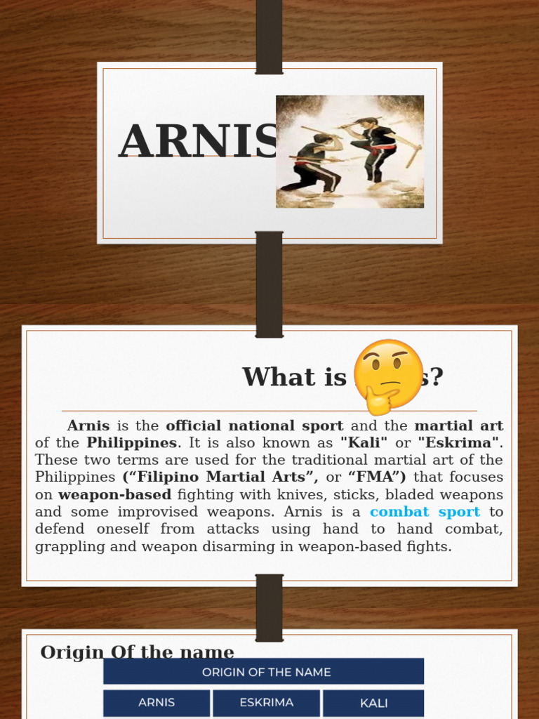 Arnis Presentation | PDF