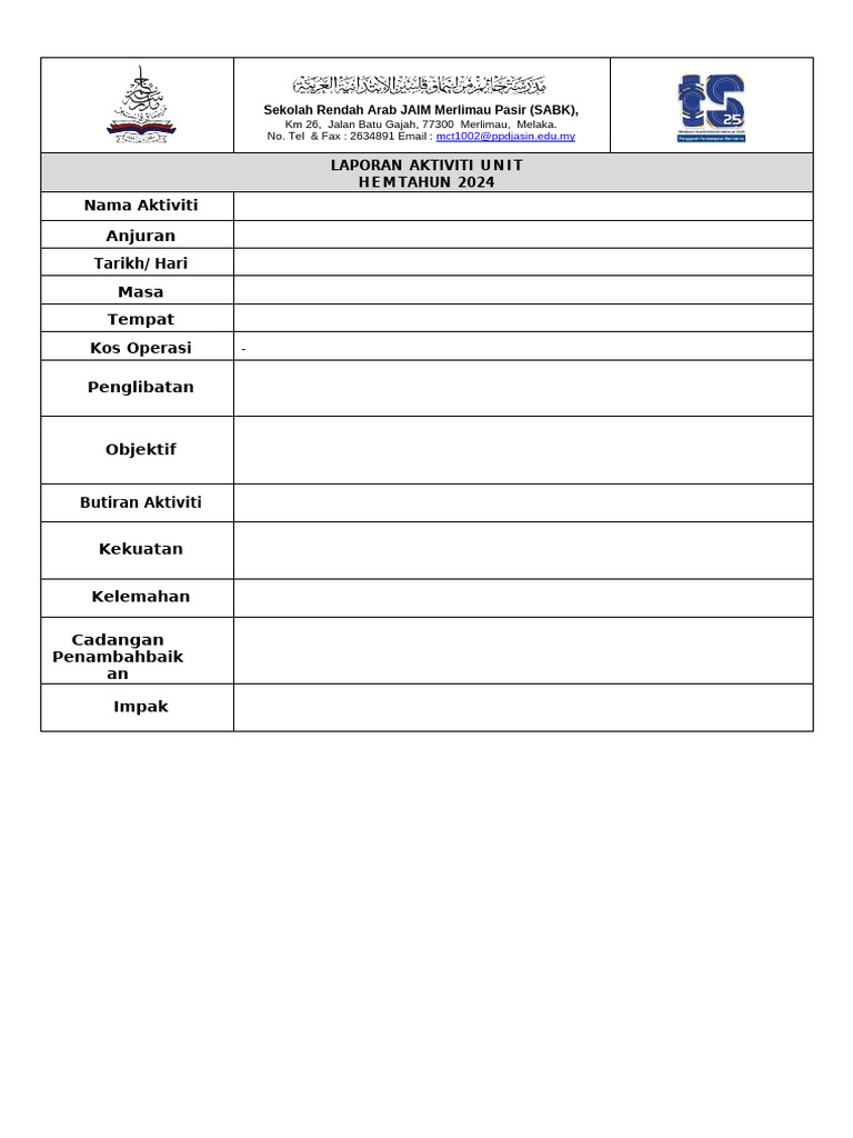 Laporan Unit Hem 2024 | PDF