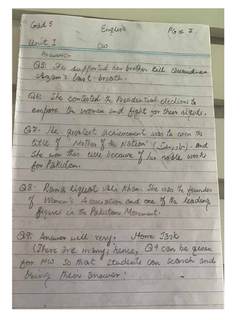 Grade 5 English | PDF