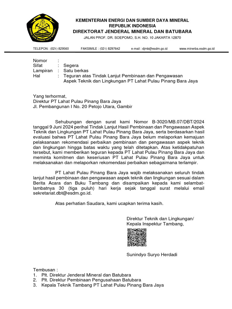 Naskah Dinas 876754 - 11072024 | PDF