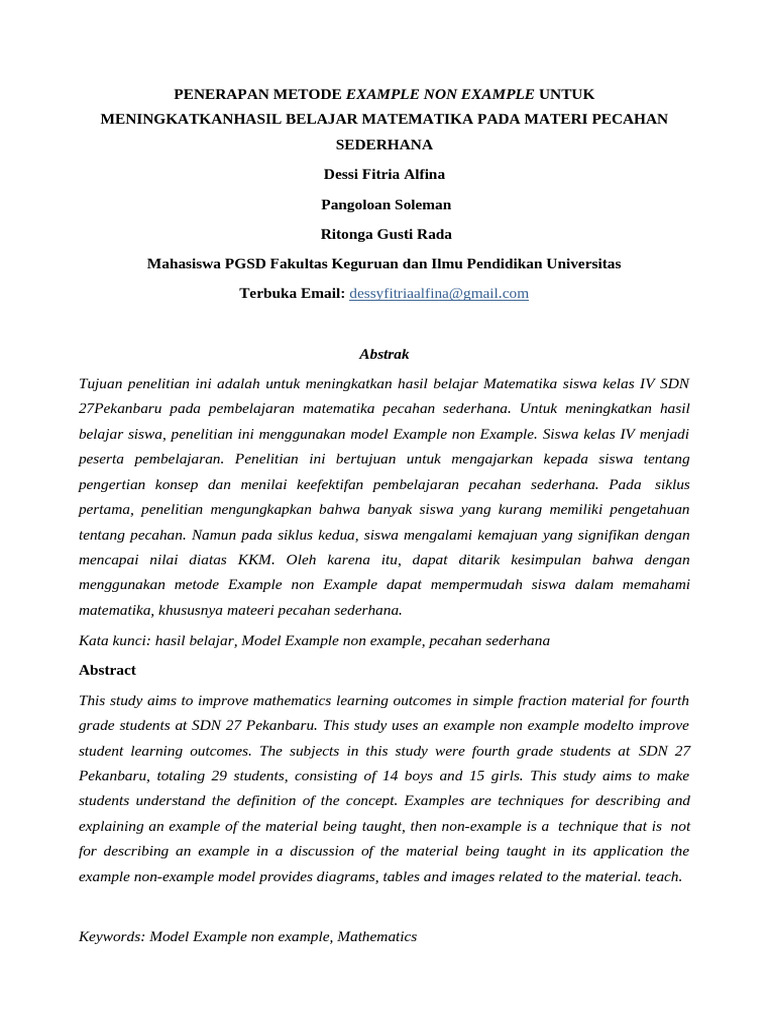 Karil Revisi 2 | PDF