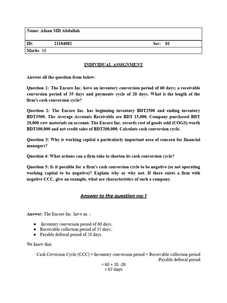 Individual Assignment | PDF