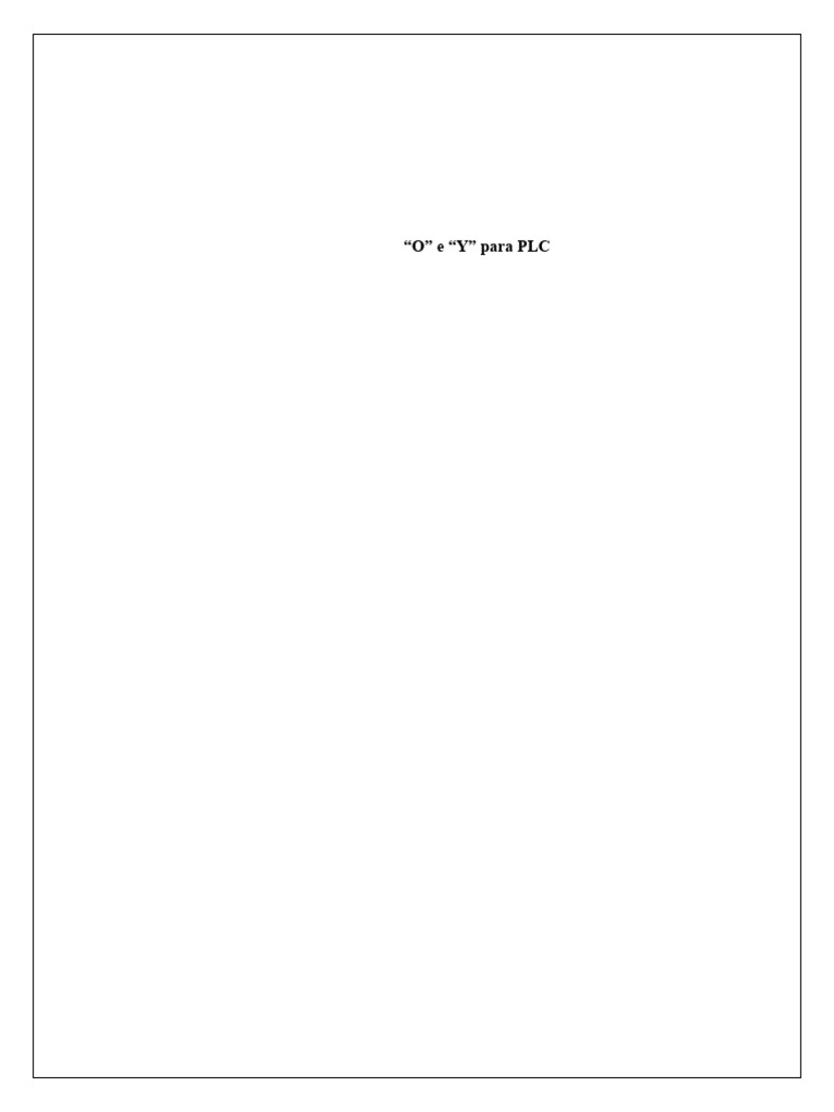 Introducción Al PLC SIEMENS S7-1500 y Programas Con Operaciones "O" e "Y" para PLC | PDF ...