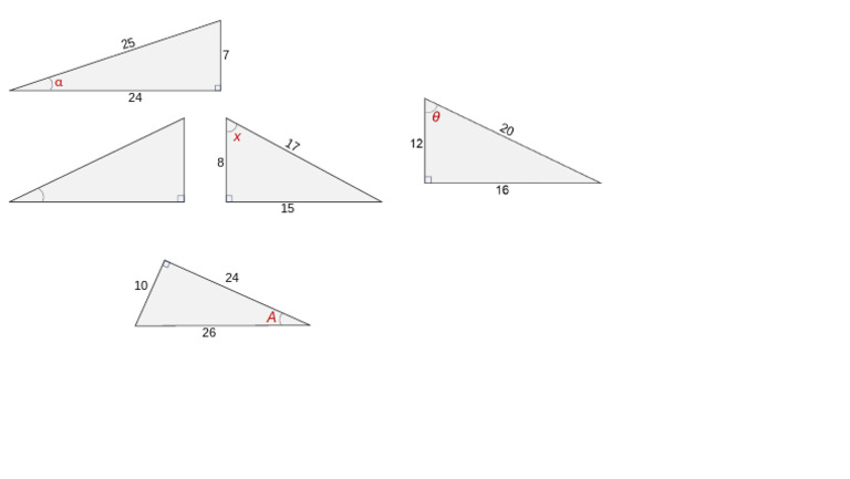 Trigonometry Triangles Examples | PDF