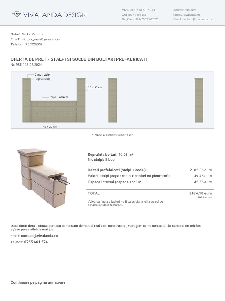 Oferta Boltari Gard | PDF