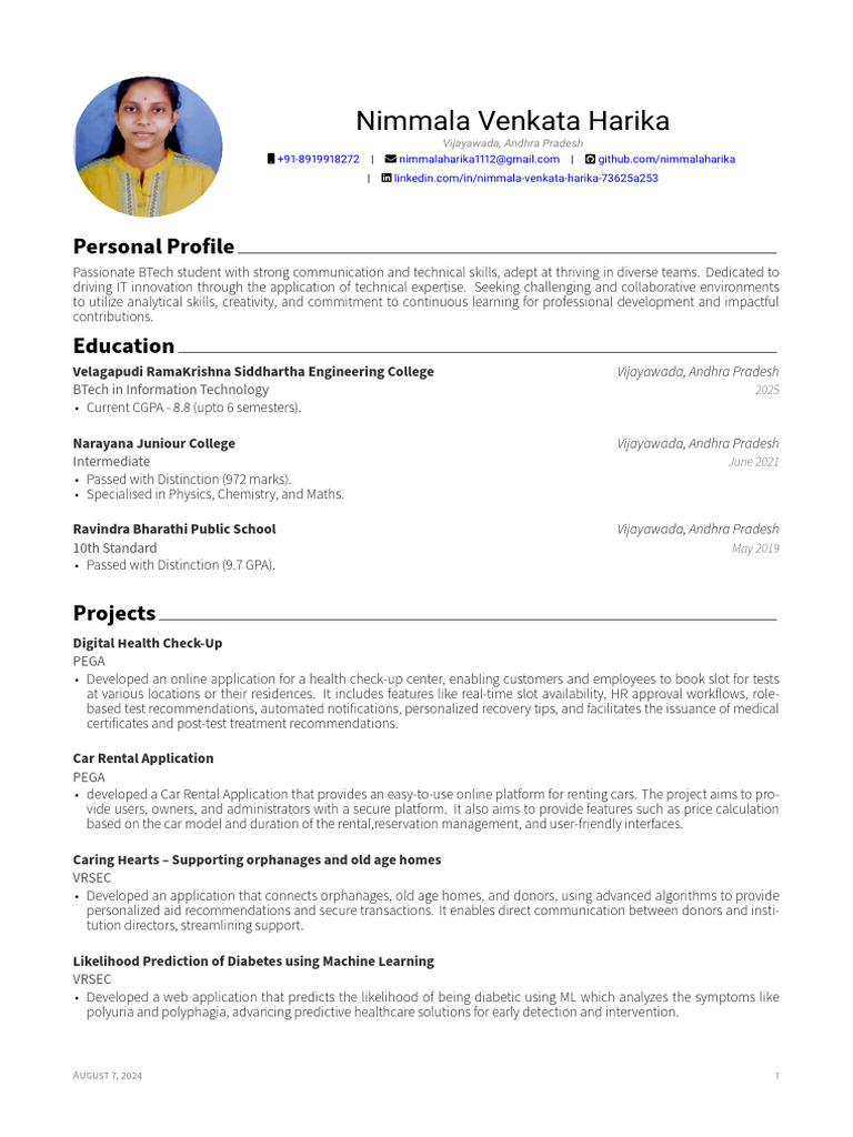 N Venkata Harika | PDF