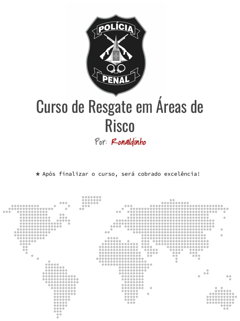 Curso de Resgate em Áreas de Risco | PDF