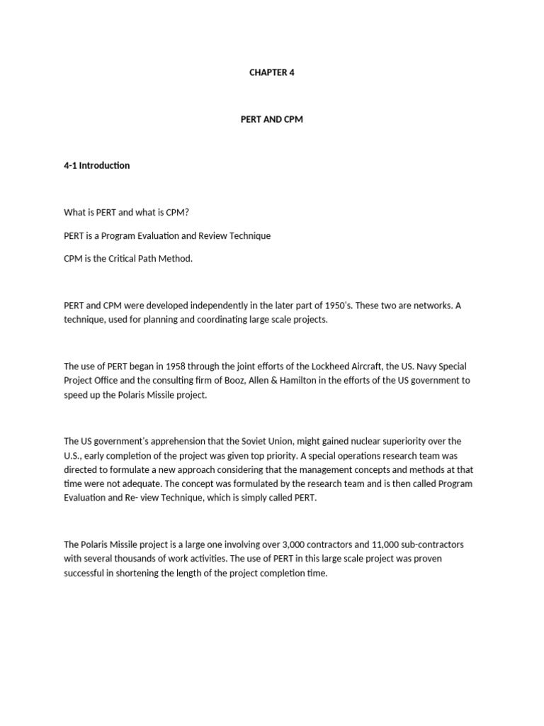 Chapter 4 Engineering Management | PDF