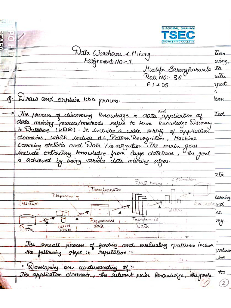 DWM Assignment | PDF