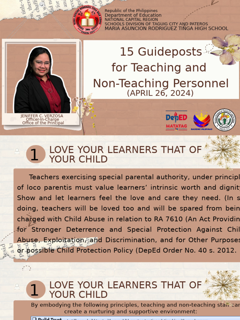 15 Guideposts | PDF