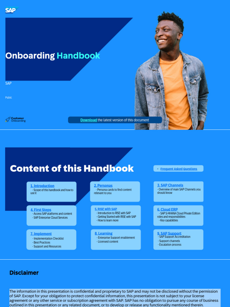 Onboarding Handbook | PDF