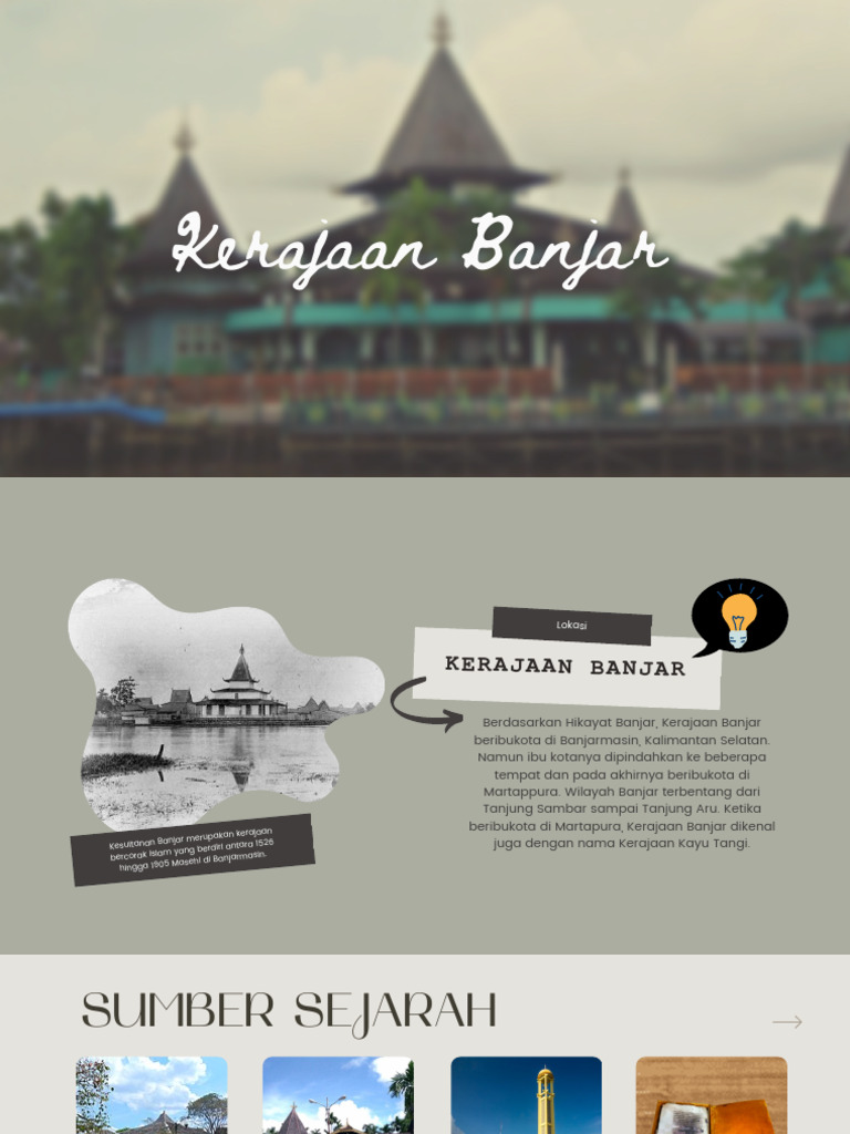 Sejarah Kerajaan Banjar | PDF