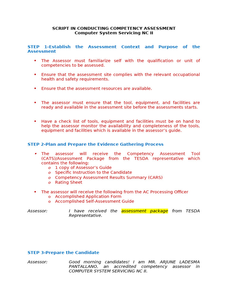 TM1 - CCA SCRIPT | PDF