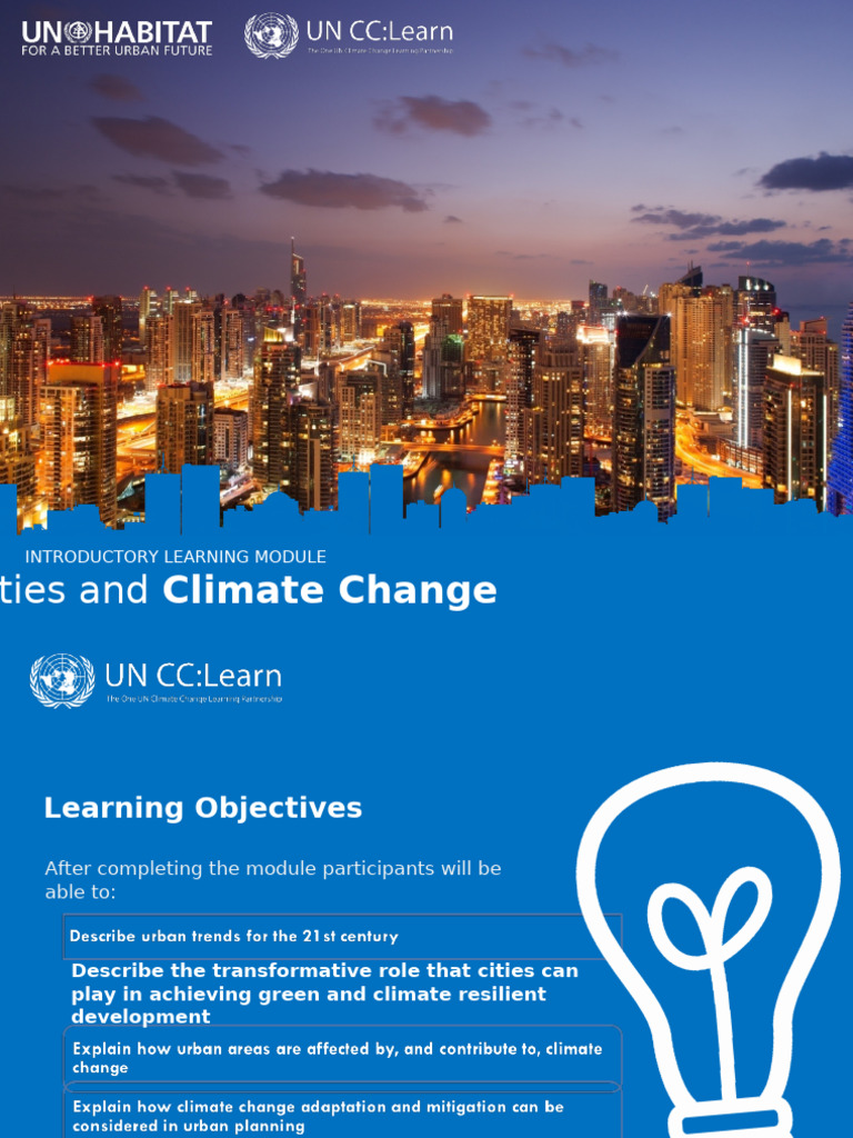 ENG - Climate Change Cities | PDF