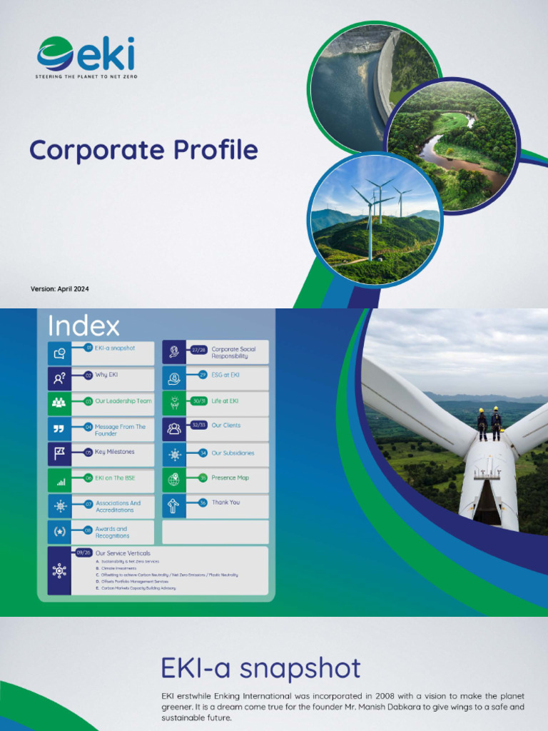 EKI Corporate Profile 24 | PDF