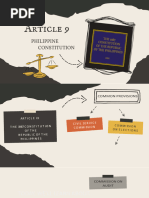 1987 Philippine Constitution Art IX | PDF | Finance & Money Management | Social Science