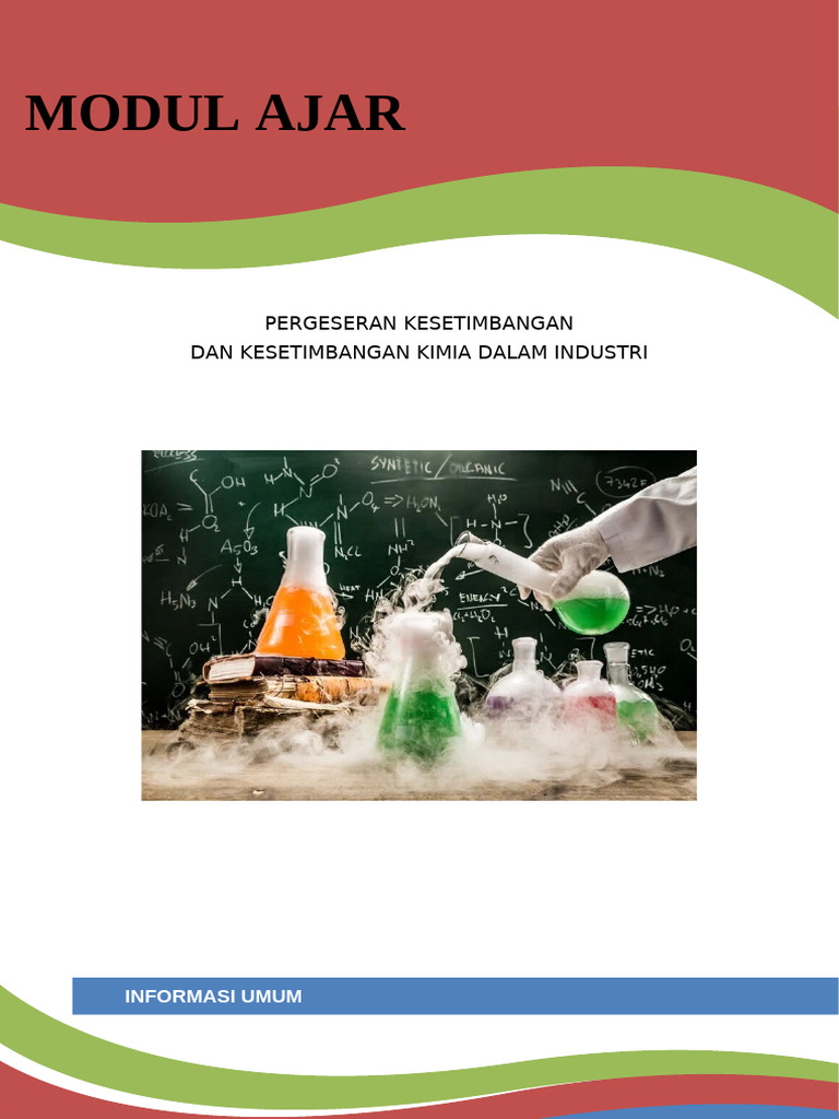 Nani Resminingsih Modul Ajar Kimia Fase F - Kesetimbangan Kimia | PDF