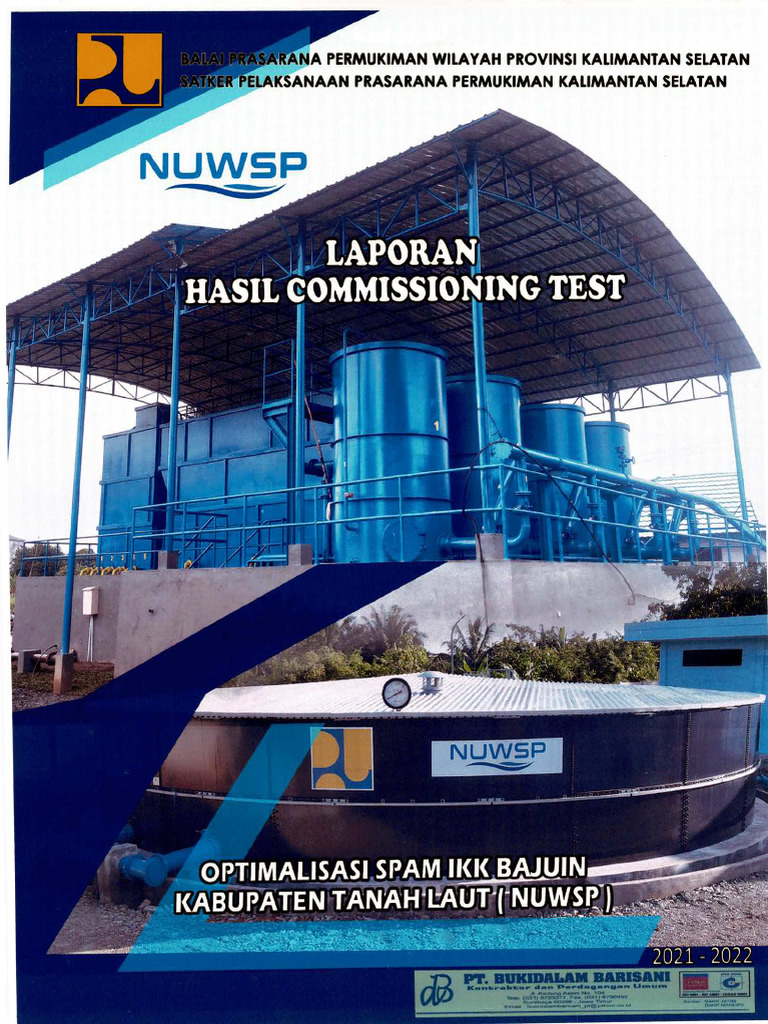 Laporan Hasil Commissioning Test | PDF