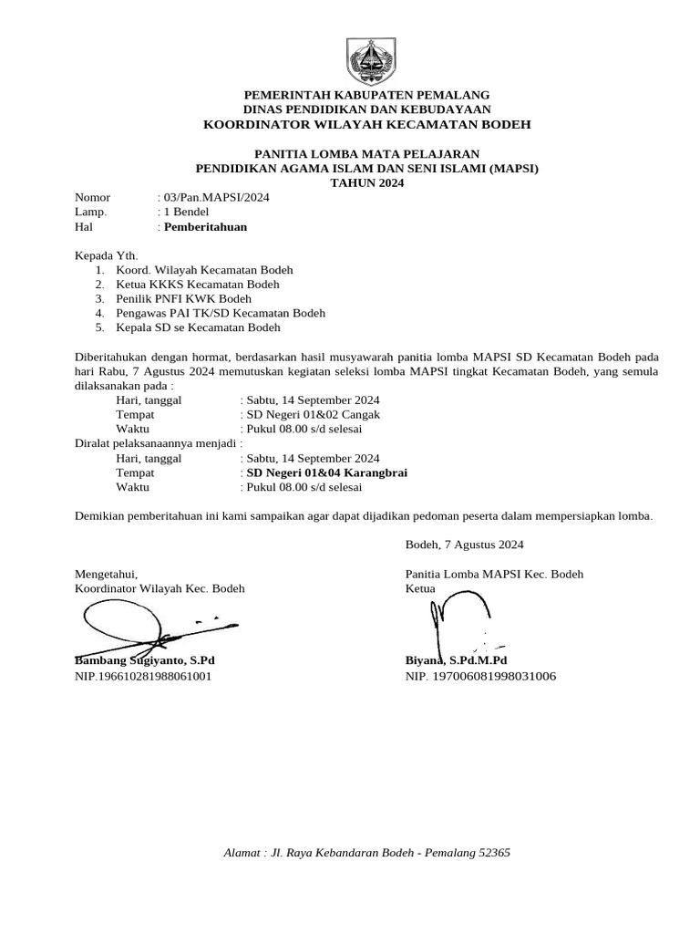 Ralat Proposal Mapsi 2024 | PDF