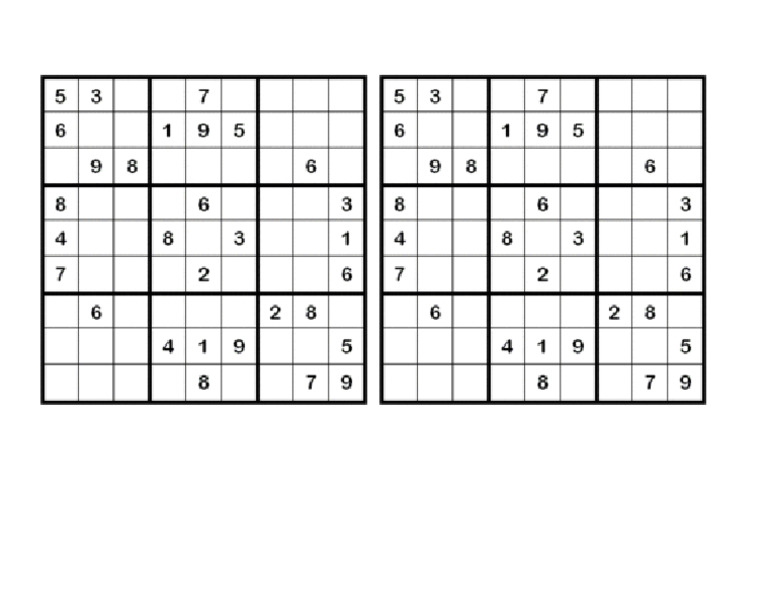 Sudoku | PDF