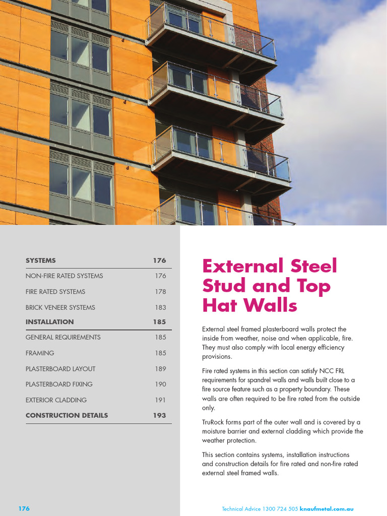 Knauf-Blueprint-Chapter-3.2.1-External-Steel-Stud-And-Top-Hat-Walls ...