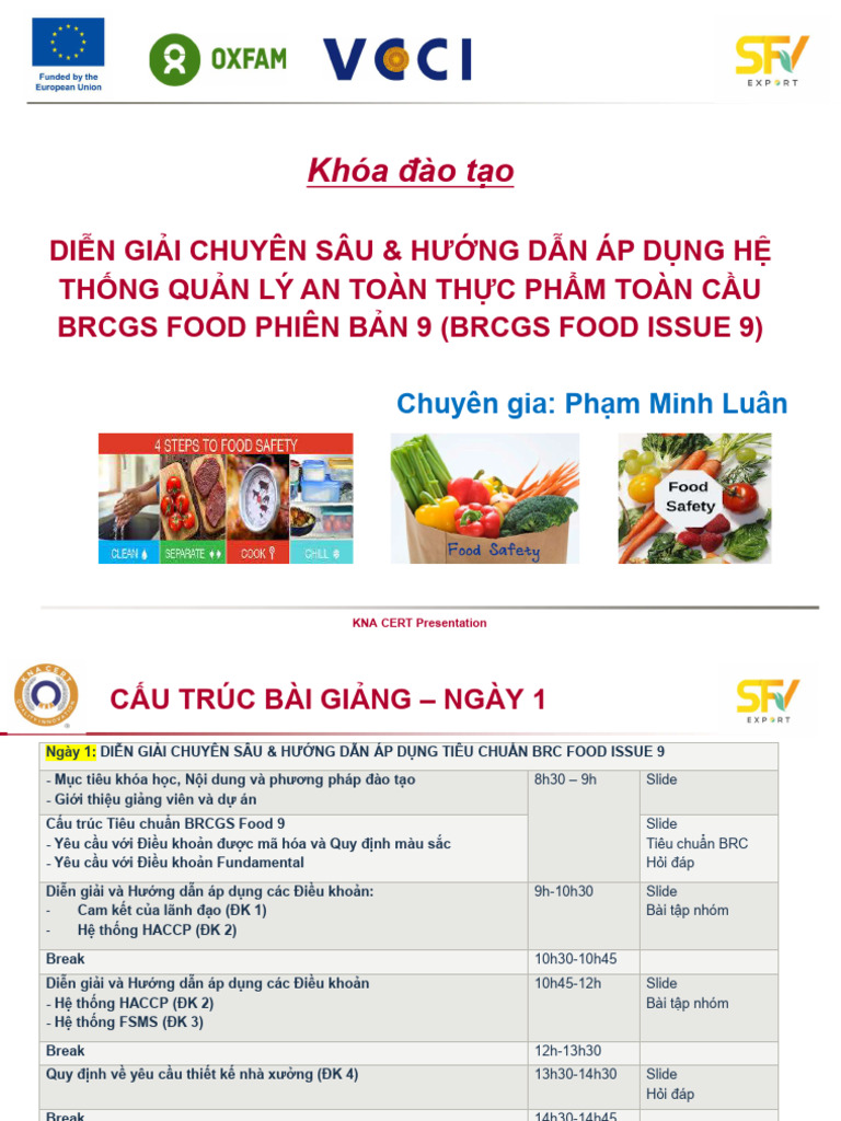 KNA - Bai Giang BRCGS9 Khoa Chuyen Sau | PDF