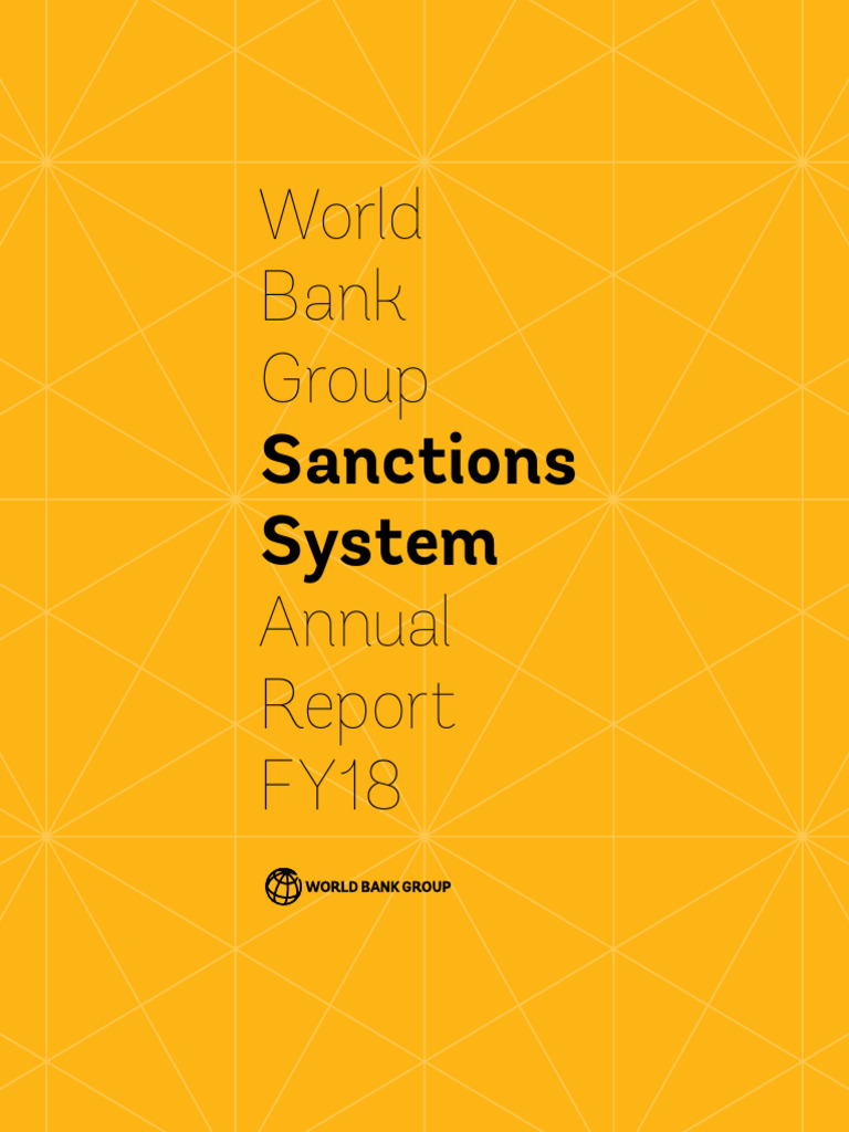 Sanctions System Annual Report FY18 | PDF